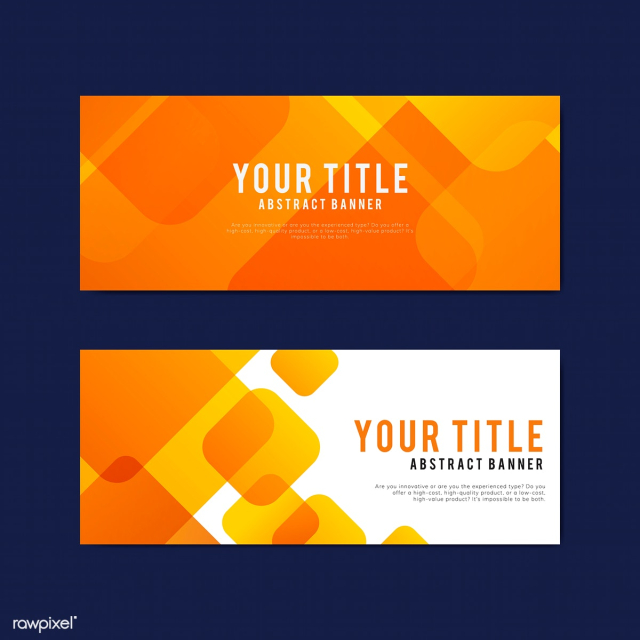 Free: Colorful and abstract banner design templates | Free stock vector ...