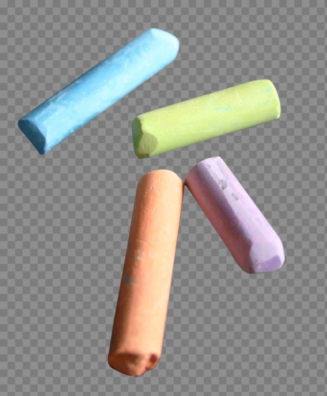 Free: Colorful Chalk PNG Download Image - nohat.cc