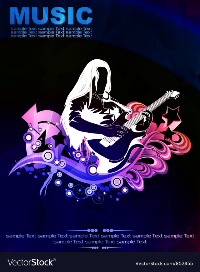 Free: Colorful concert poster vector image - nohat.cc