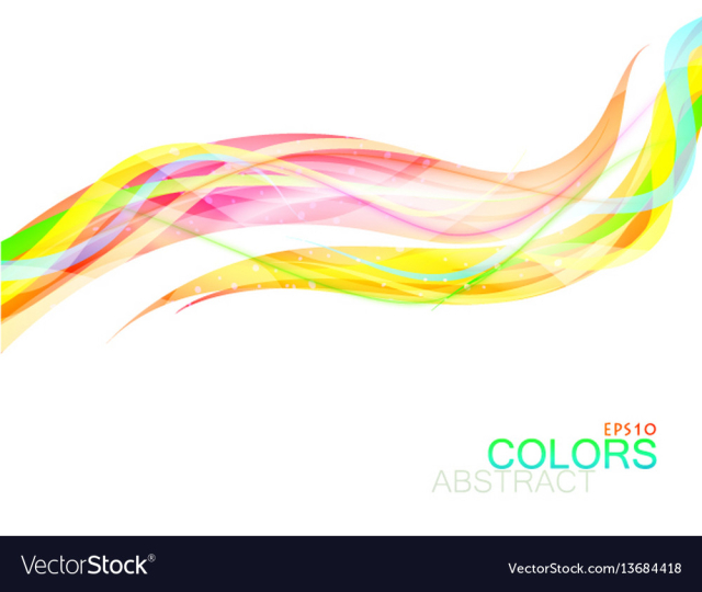 Free: Colorful curve vector image - nohat.cc
