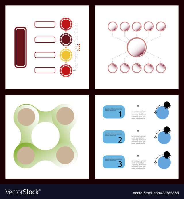Free: Colorful infographic process chart and arrows vector image - nohat.cc
