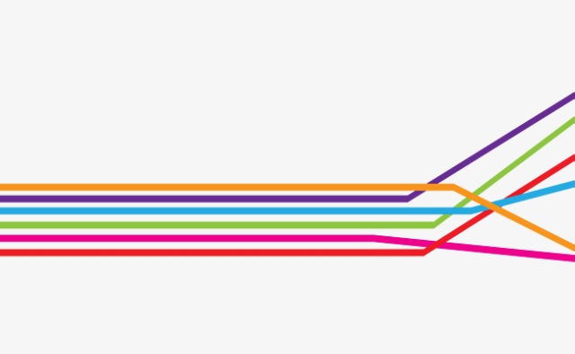 Free: Colorful Lines, Color Underline, Colour, Line PNG and Vector with ...