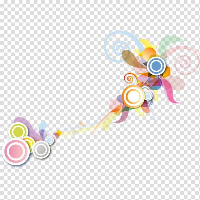 Free: , Colorful patterns edge transparent background PNG clipart ...