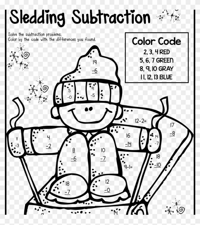 First Grade Math Coloring Pages [2025]