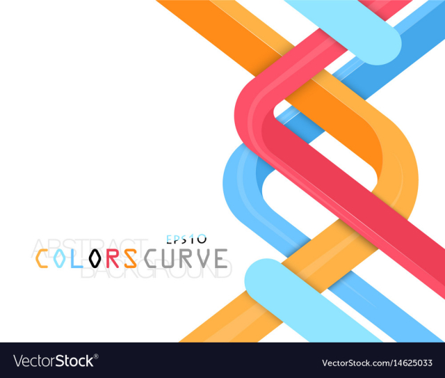 Free: Colors curve style vector image - nohat.cc