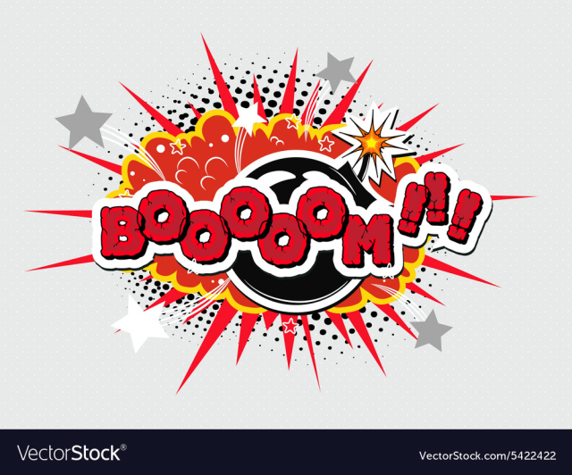 Free: Comic book explosion vector image - nohat.cc