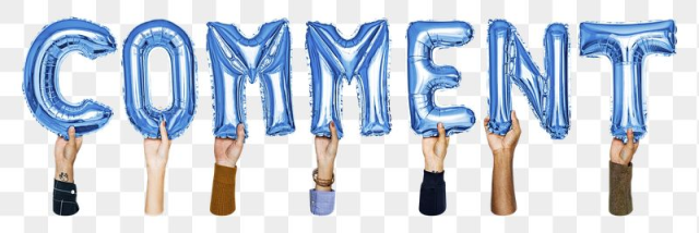 Free: Comment balloon png word sticker, | Free PNG - rawpixel - nohat.cc