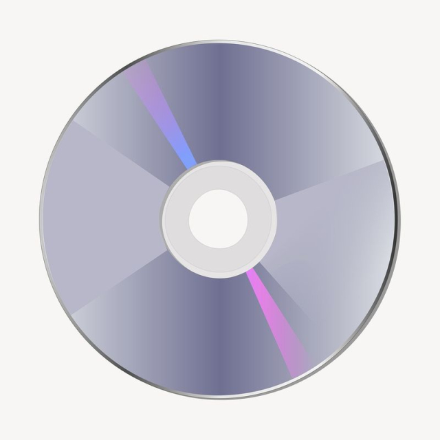 Free: Compact disc clipart, illustration vector. | Free Vector ...