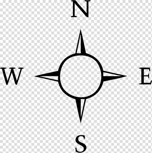 Simple Compass Clipart