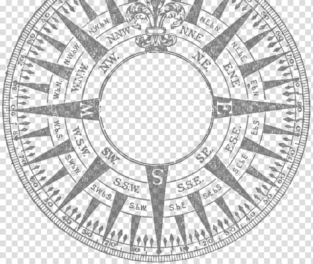 Free: Compass rose Invention , compass transparent background PNG ...