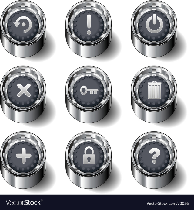 Free: Computer desktop icons vector image - nohat.cc