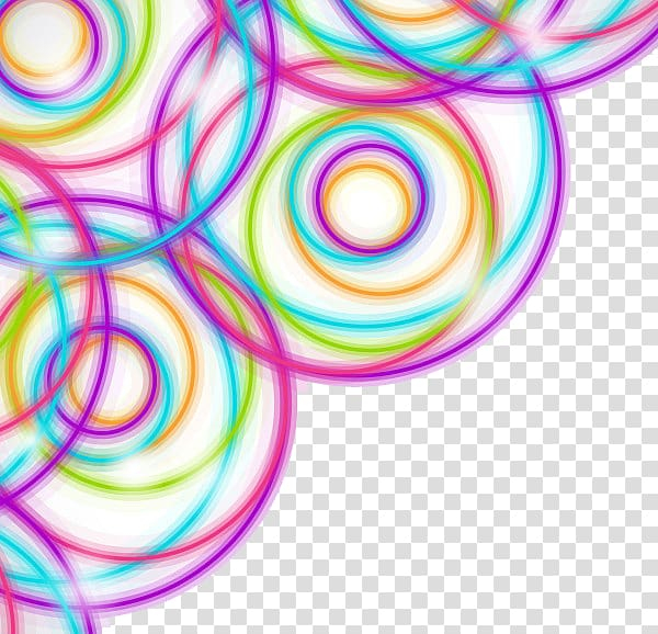 Free: Computer Icons Circle, Colorful circle background transparent ...