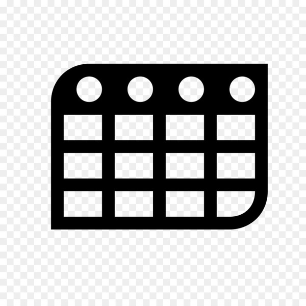 Free: Computer Icons Font Awesome Table Database - calendar icon - nohat.cc
