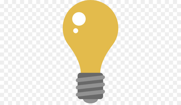 Free: Computer Icons, Incandescent Light Bulb, Vector Packs, Yellow ...