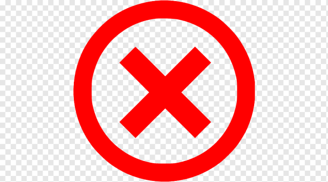 Free: Computer Icons X mark Check mark, red x, text, trademark, logo ...