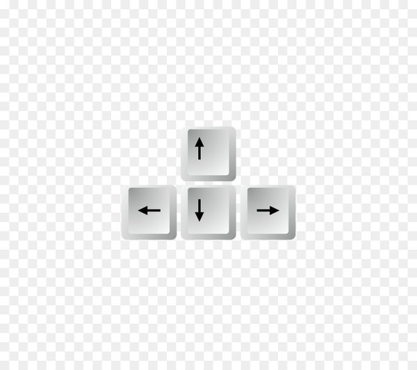 Free: Computer keyboard Arrow Computer file - Vector keyboard arrows - nohat.cc