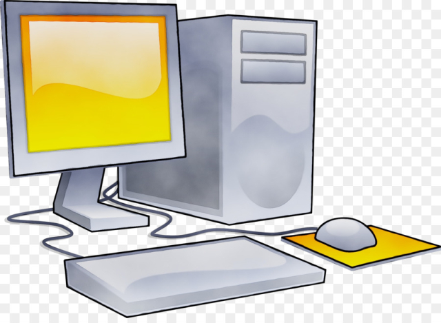 Free: computer monitor accessory output device clip art personal computer desktop computer ...