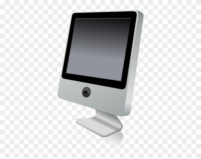 Free: Computer Monitor Clip Art - Mac Pc Clipart - nohat.cc
