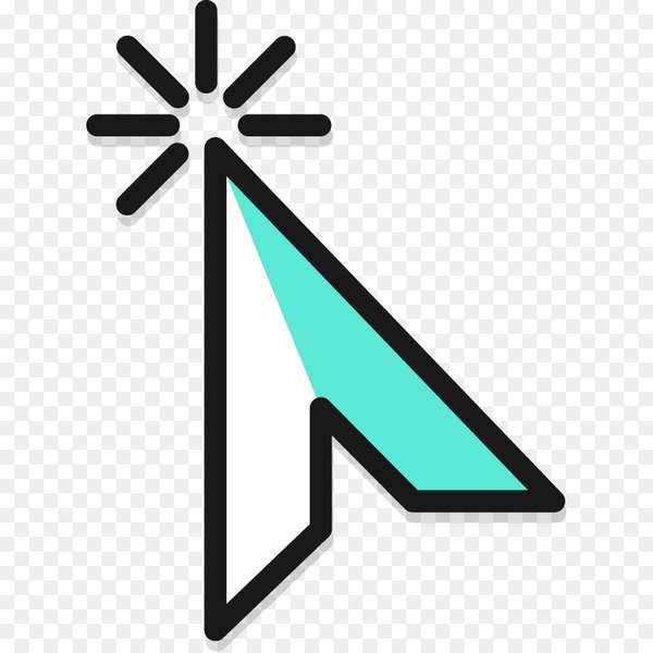 Free: Computer mouse Pointer Cursor Point and click - Vector beautiful mouse click on the arrow ...