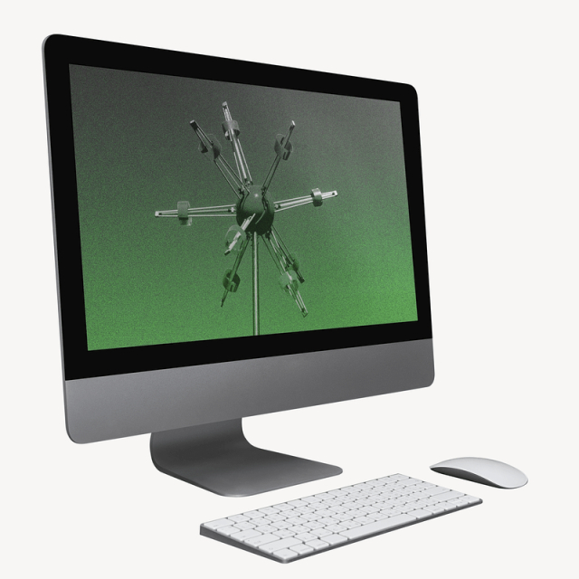 Free: Computer screen editable mockup, digital | Free PSD Mockup ...