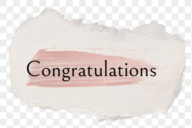 Free: Congratulations png ripped paper word | Free PNG - rawpixel ...