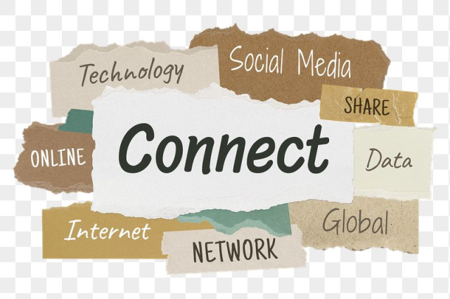 Free: Connect png word sticker typography, | Free PNG - rawpixel - nohat.cc
