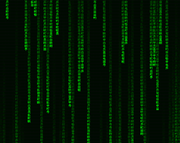 Free: Cool HTML5 matrix effect | Pixelstech.net - nohat.cc