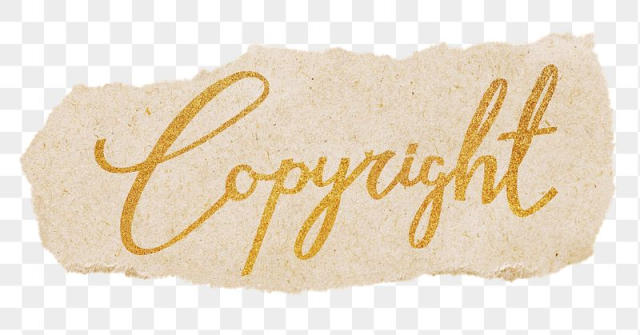 Free: Copyright word png, gold glittery | Free PNG - rawpixel - nohat.cc