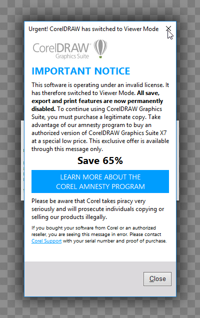 Free: Corel Draw X6 Switched To Viewer Mode Crack - dertnobackup's ...