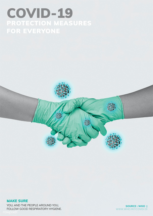 Free: COVID-19 protection measures for everyone poster source WHO ...