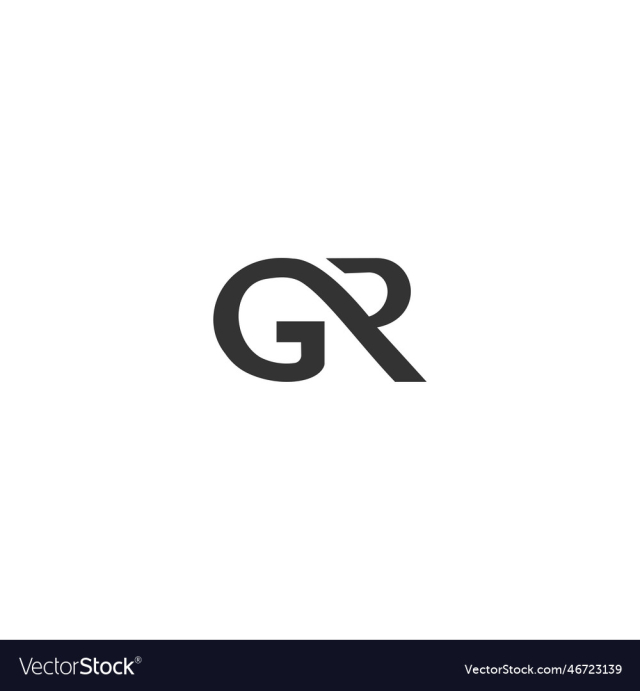Free: creative abstract letter gr logo design - nohat.cc