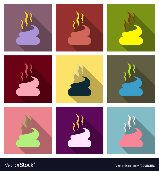 Free: Creative and minimal rational shit icon emblem vector image ...