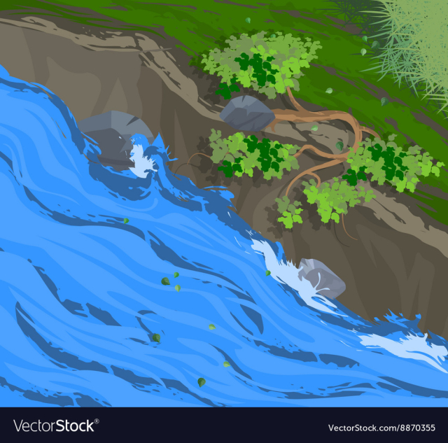 Free: Creek vector image - nohat.cc