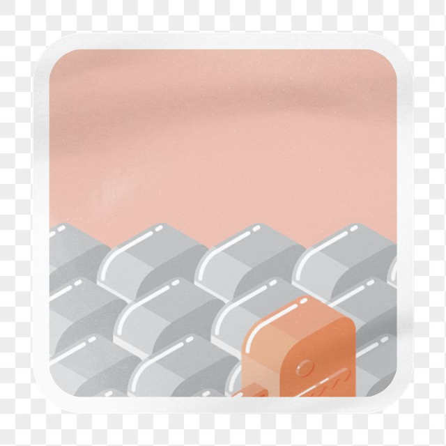 Free: Cute block pattern png square | Free PNG - rawpixel - nohat.cc