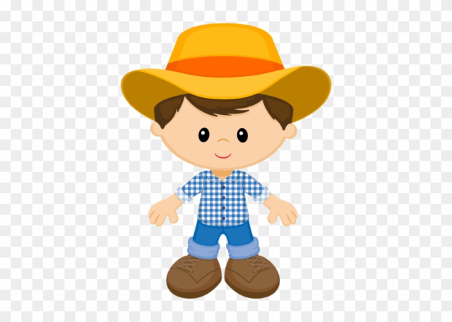 Kid Farmer Clipart