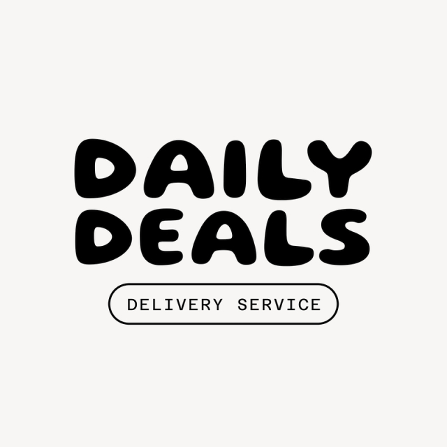 Free: Cute daily deals logo template | Free PSD Template - rawpixel ...