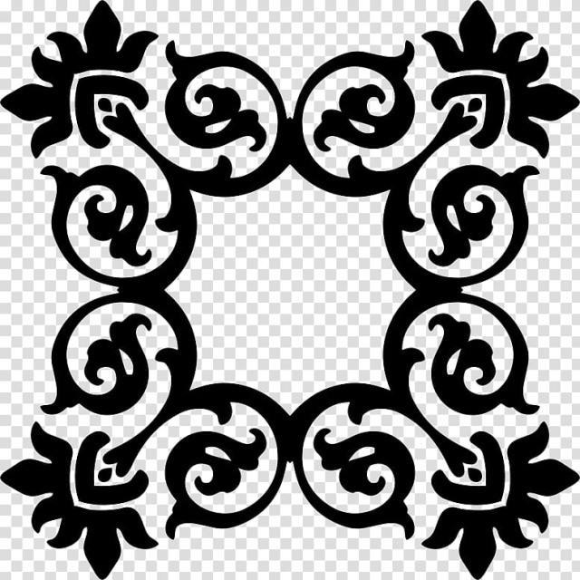 Free: Damask Frames Ornament , damask transparent background PNG ...