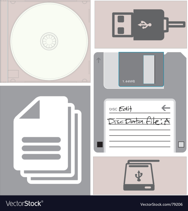 Free: Data storage vector image - nohat.cc