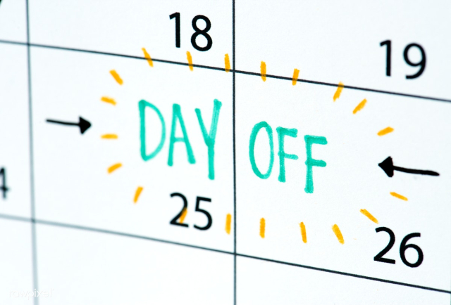 Free: Day off calendar reminder | Free stock photo - 377900 - nohat.cc