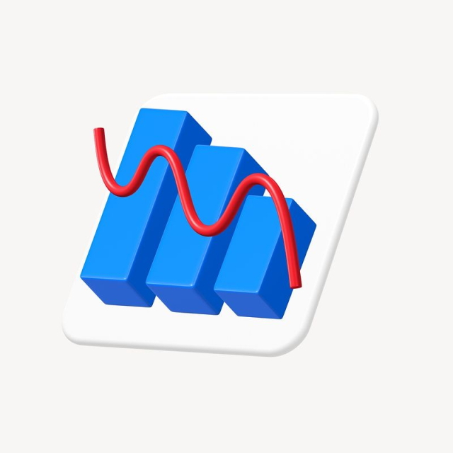 Free: Declining graph 3D icon, business | Free Photo - rawpixel - nohat.cc