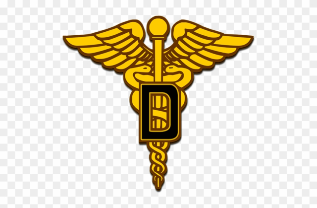 Free: Dental Corps Caduceus Symbol - Army Medical Branch Insignia ...