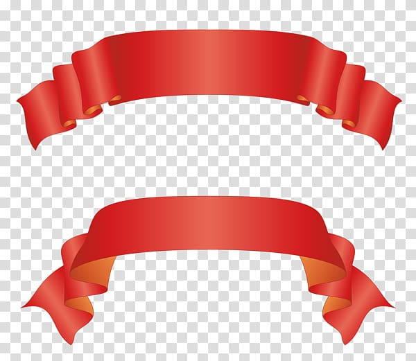 Free: Desktop Ribbon , red banner transparent background PNG clipart ...