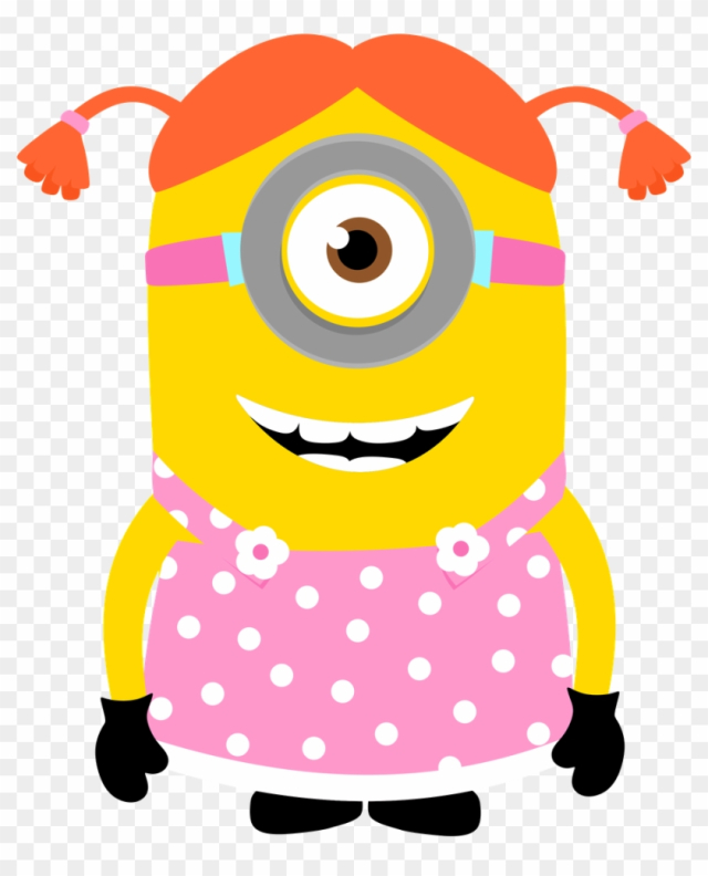 Free: Despicable Me And The Minions Clip Art - Minion Girls Clip Art ...