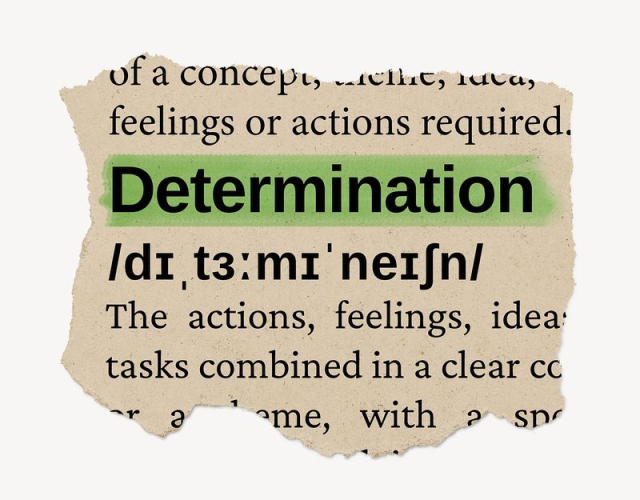 Free: Determination ripped dictionary, editable word | Free PSD ...