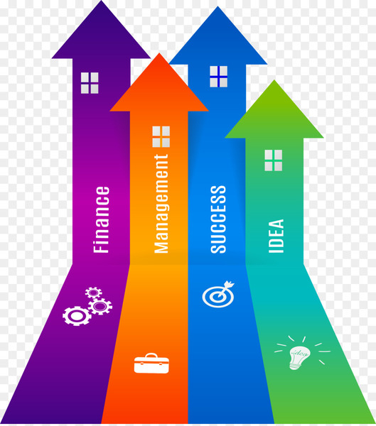 Free: Diagram Infographic - Dynamic arrow - nohat.cc