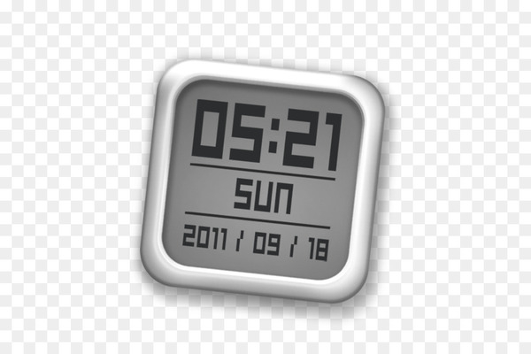 Free: Digital clock Electronics Liquid-crystal display - LCD electronic ...