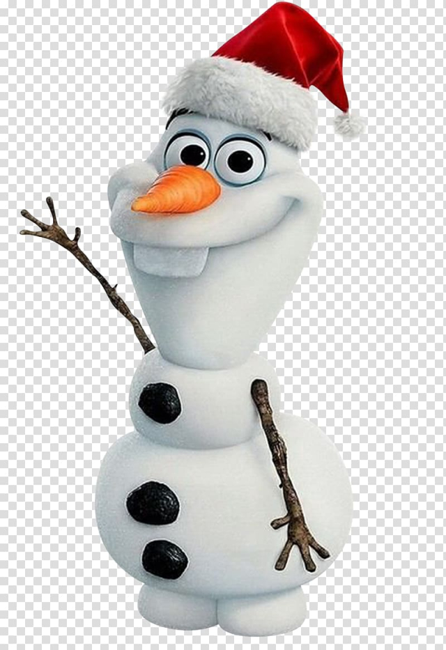 Free: Disney Olaf wears red and white Christmas hat , Frozen: Olafs ...