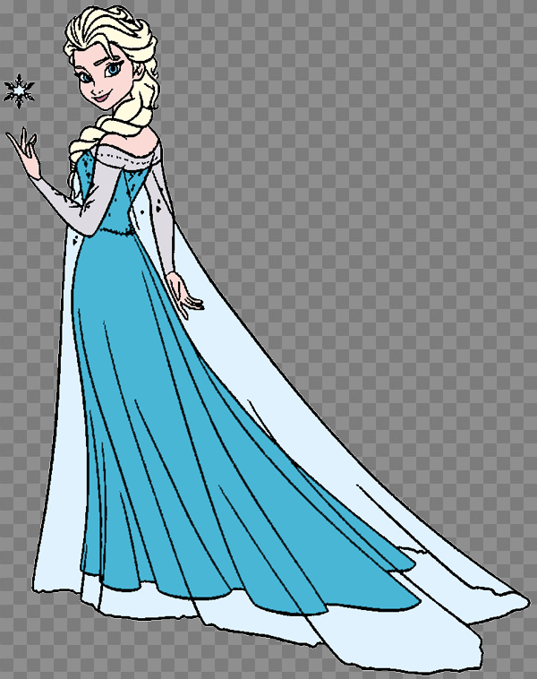 Free: Disney princess clipart frozen elsa - Clip Art Library - nohat.cc
