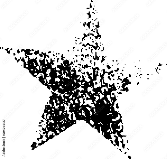 Free: distressed star texture with a transparent background - nohat.cc