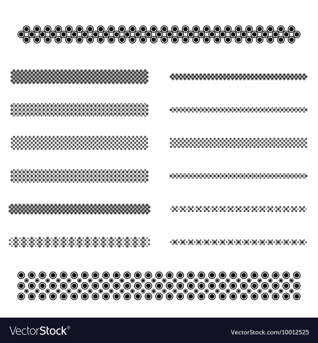 Free: Divider Line Set vector image - nohat.cc